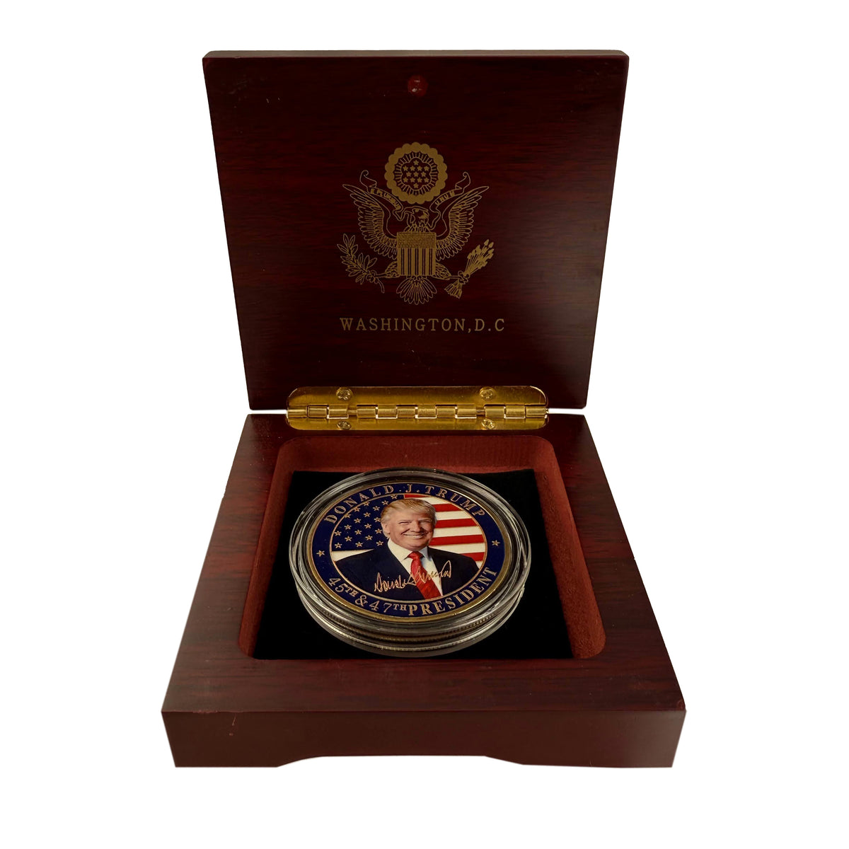 Donald Trump Inauguration Coin – 45th & 47th President – Commemorative ...